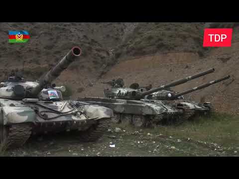 Azerbaycan ordusunun ele geçirdiği askeri araç ve silahlar