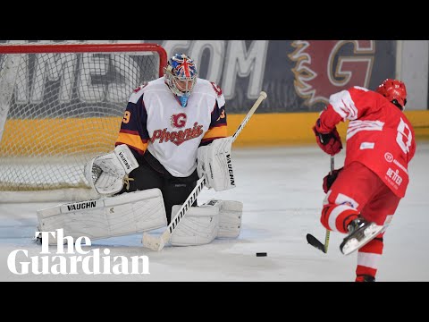 Petr Cech makes ice hockey dream debut with match-winning penalty save