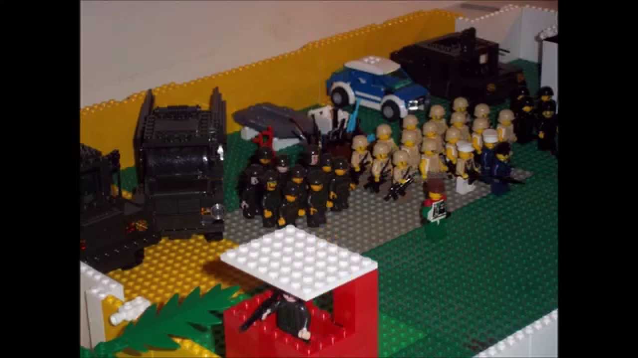 moc d'une base lego de militaire - YouTube