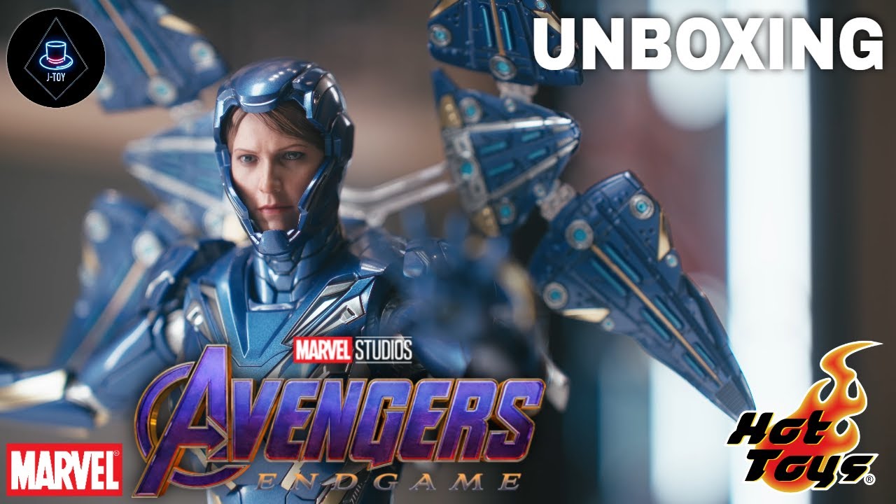 Hot toys ( Avengers Endgame ) Rescue scale: 1/6﻿ Unboxing [4K] - YouTube