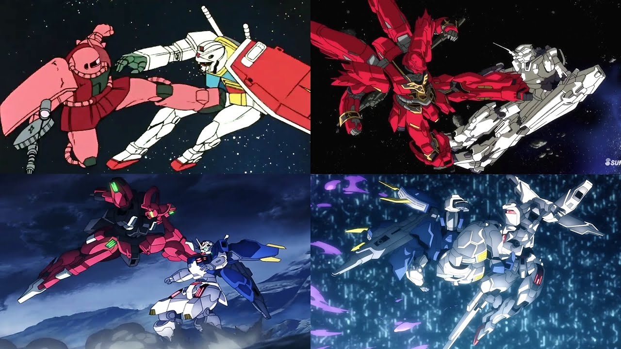 Char Kick to Dropkick (Gundam Witch From Mercury Unicorn)[ガンダム水星の魔女 UC ...