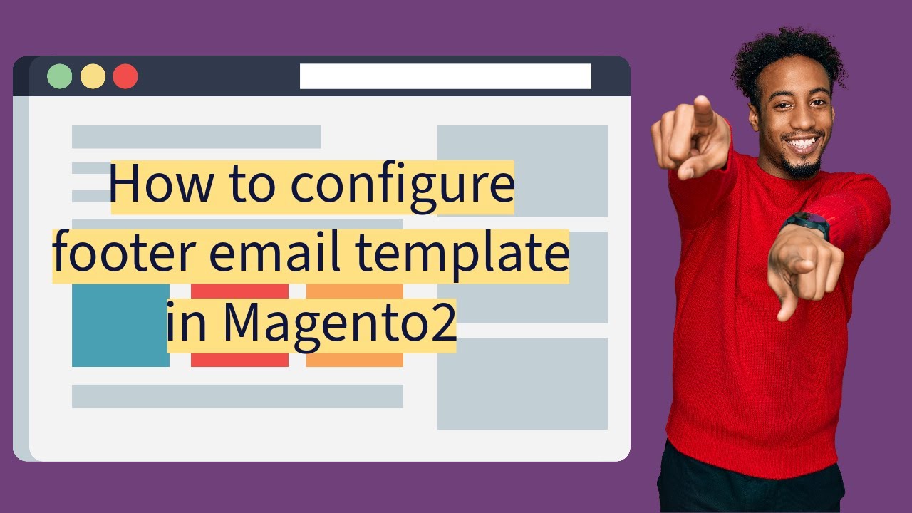 How To Configure Footer Email Template In Magento2 Youtube
