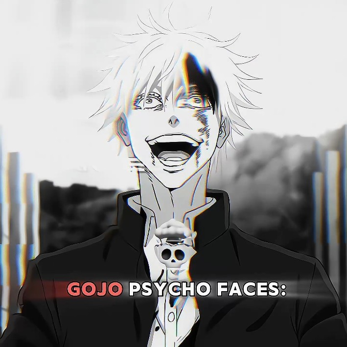「GOJO PSYCHO FACES」- 🥵 jujutsu kaisen #shorts #viral - YouTube
