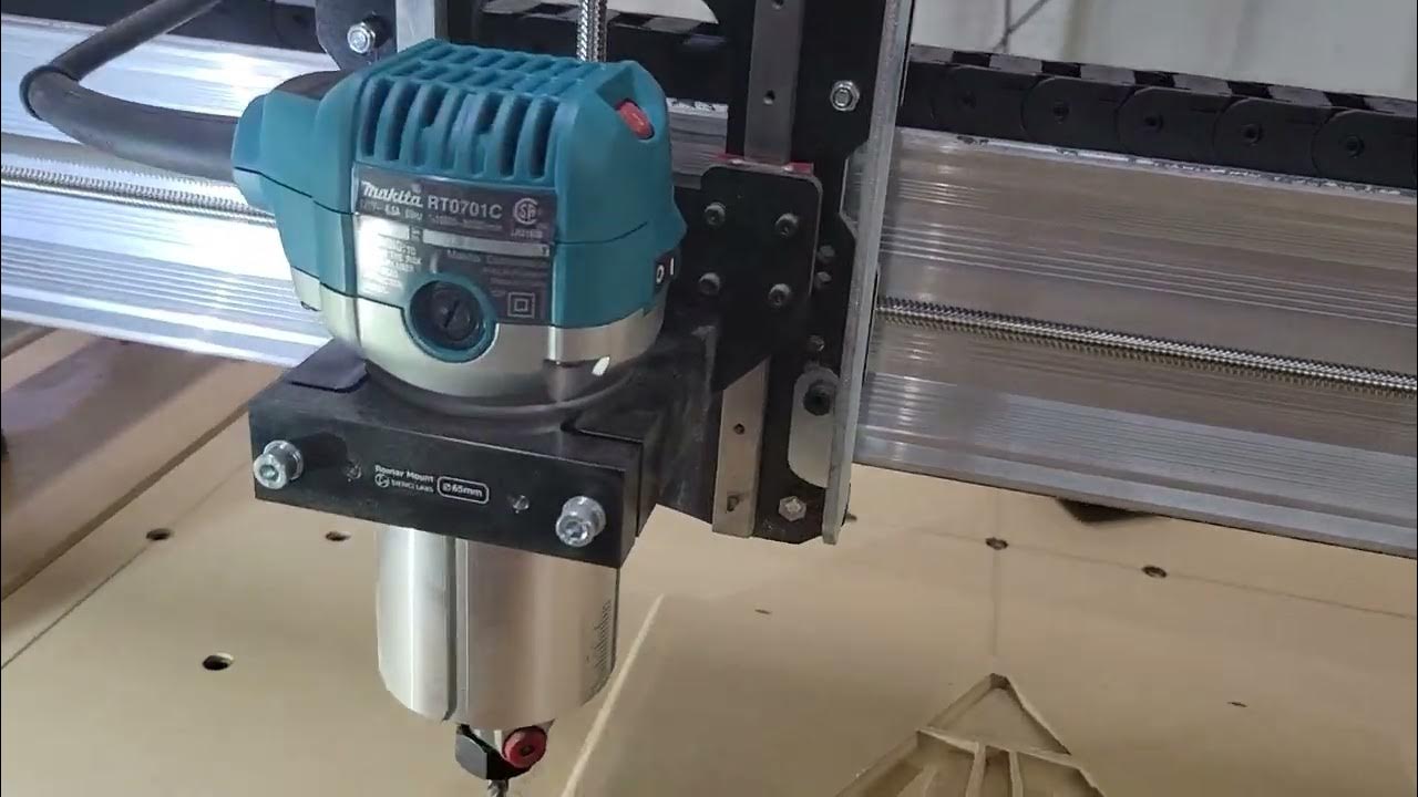 Write a quick toolpath on you CNC Router/Mill - YouTube