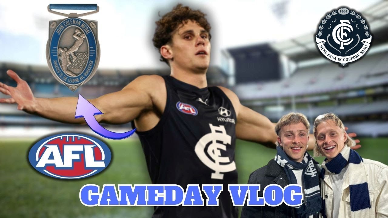 Charlie CURNOW launches CARLTON into AFL Finals for the first time in ...