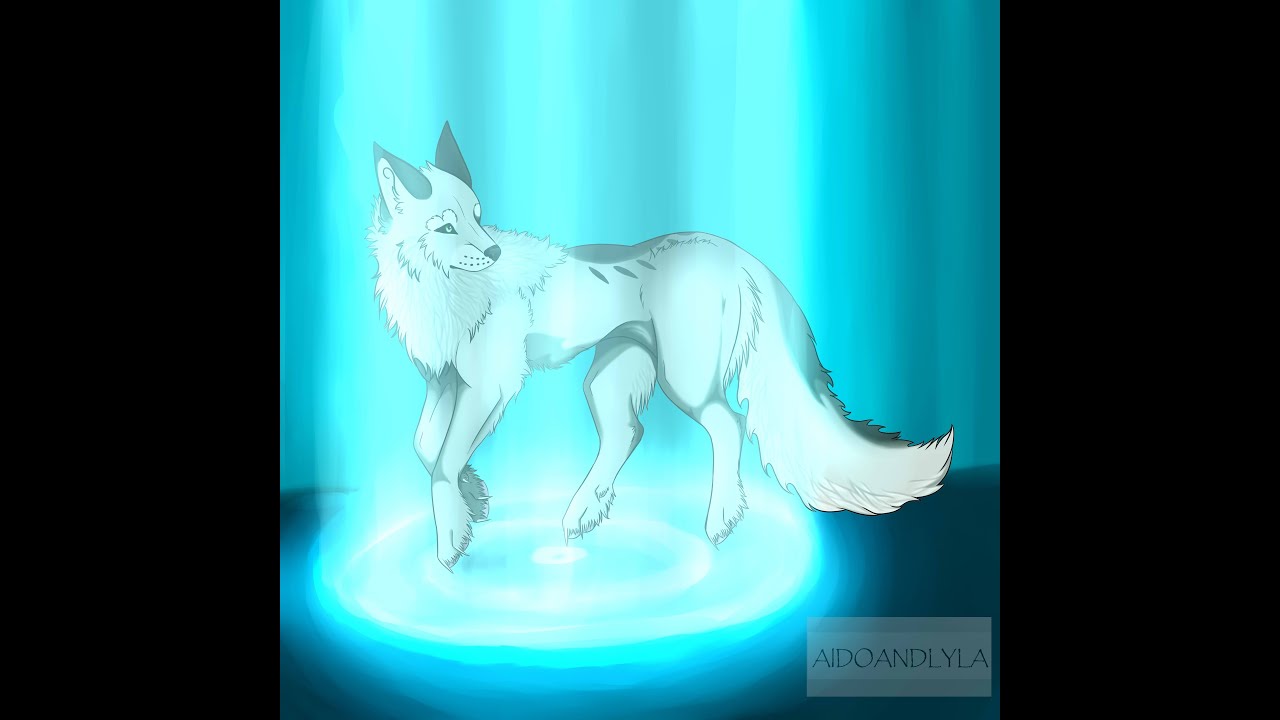 SAI Speedpaint - Wolf OC Nova - YouTube