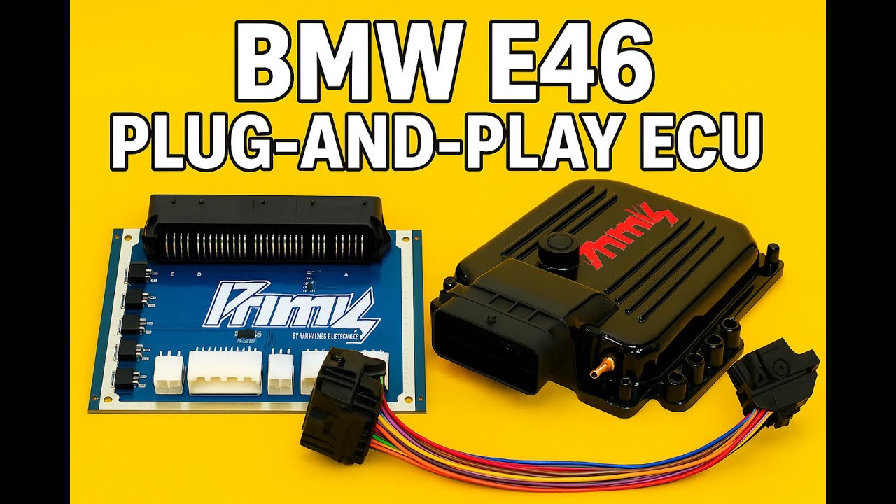 BMW E46 MS42/MS43 Plug and Play Ecu by RM Racing Electronics - YouTube