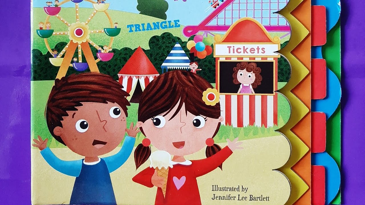 A Day at the Fair SHAPES (Kids book read aloud) - YouTube