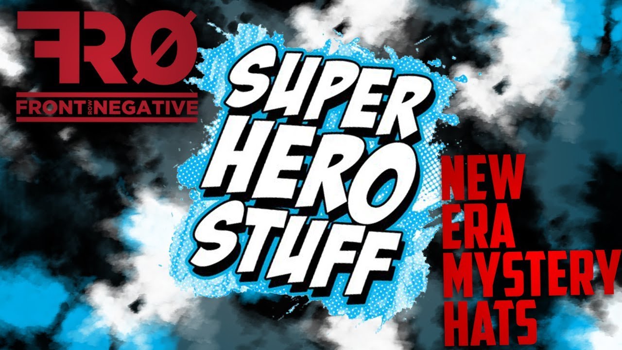 Superhero Stuff New Era Hat Mystery Unboxing - YouTube
