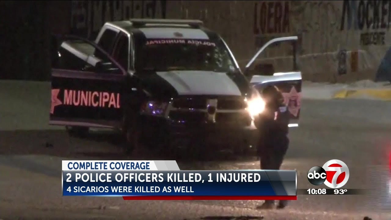 2 police officers & 4 cartel members killed in Juarez shootouts - YouTube