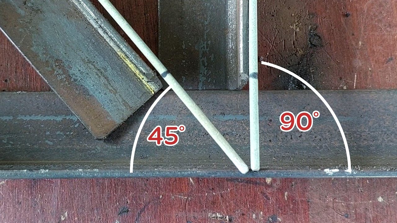 not many know, 3 tricks a welder through his work on L angle iron ...