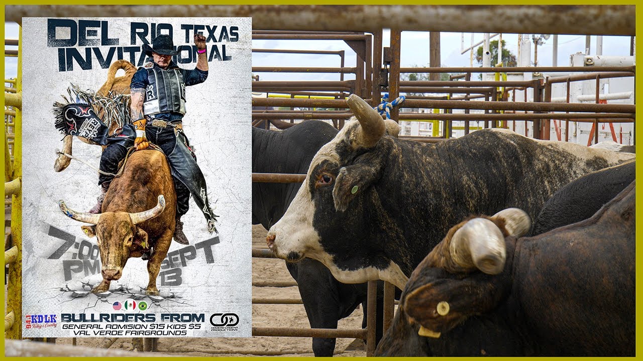 Del Rio Bull Riding Invitational 2025 - YouTube