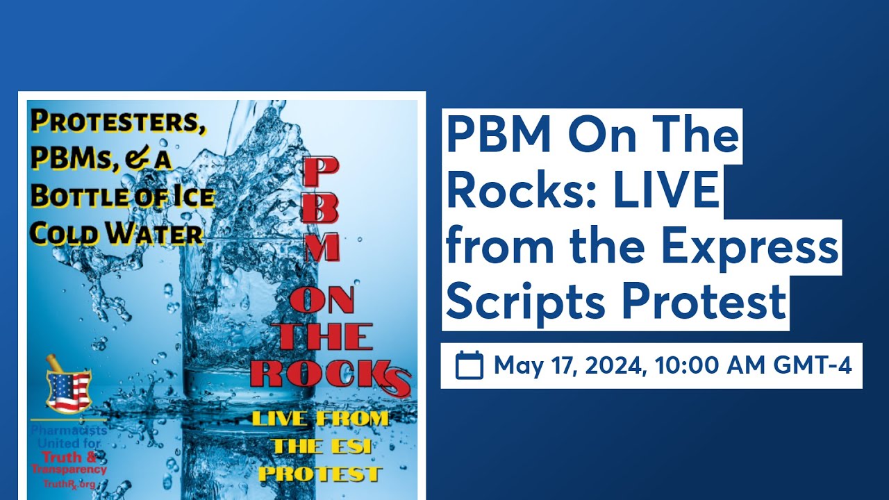 PBM On The Rocks: LIVE from the Express Scripts Protest - YouTube