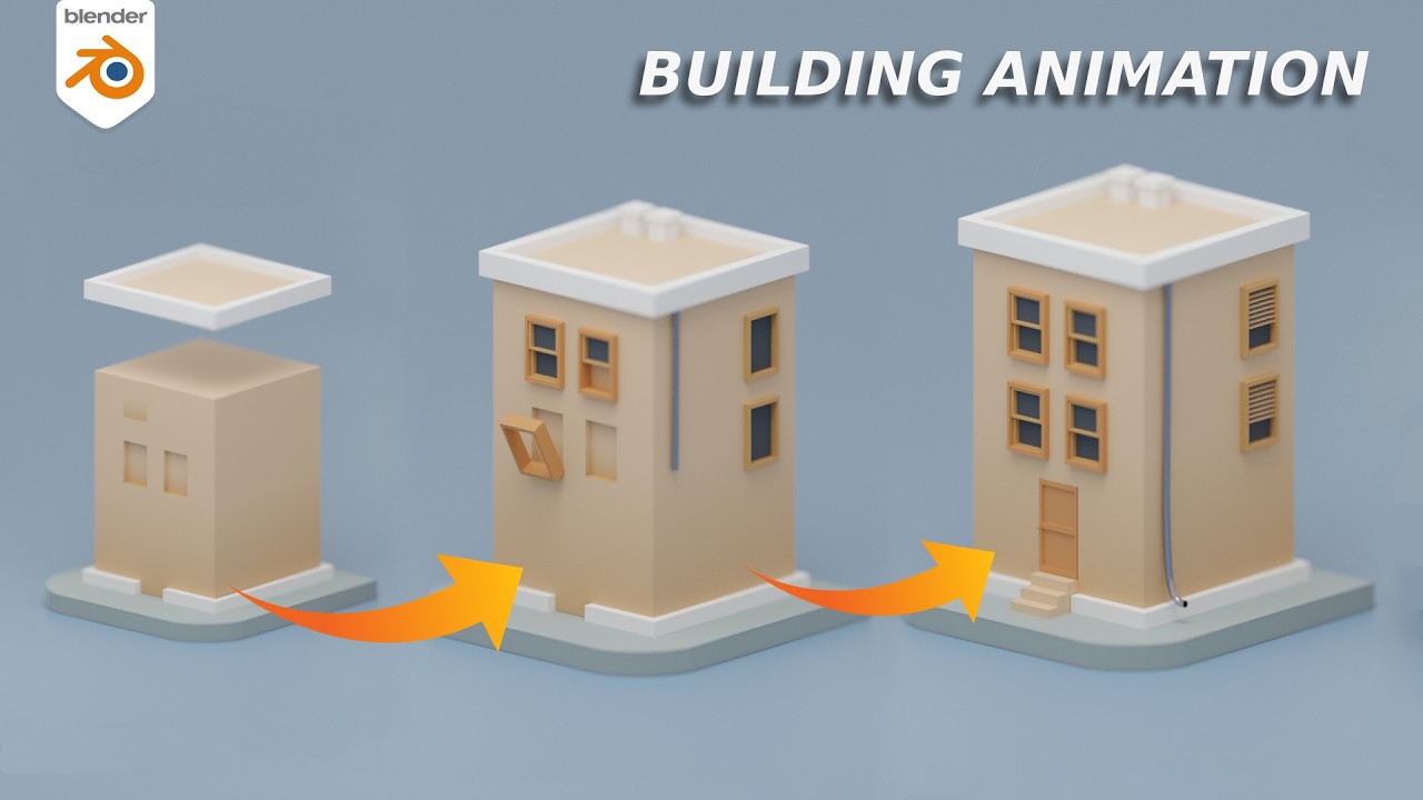 Building Animation in Blender - Animated Building Series Part II - YouTube