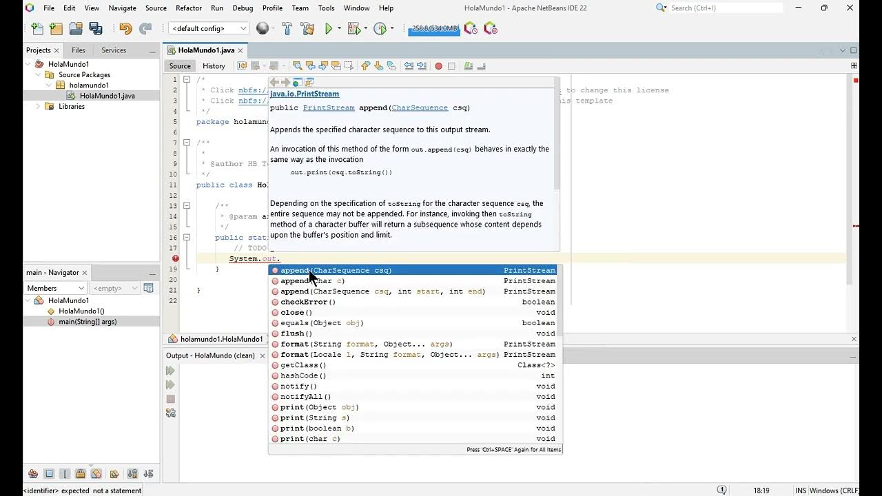 1 Creando nuestro Primer Proyecto En Apache Netbeans - YouTube