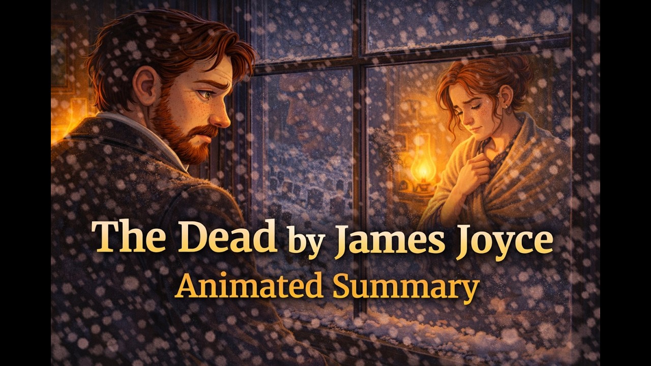 Animated summary of The Dead by James Joyce - YouTube