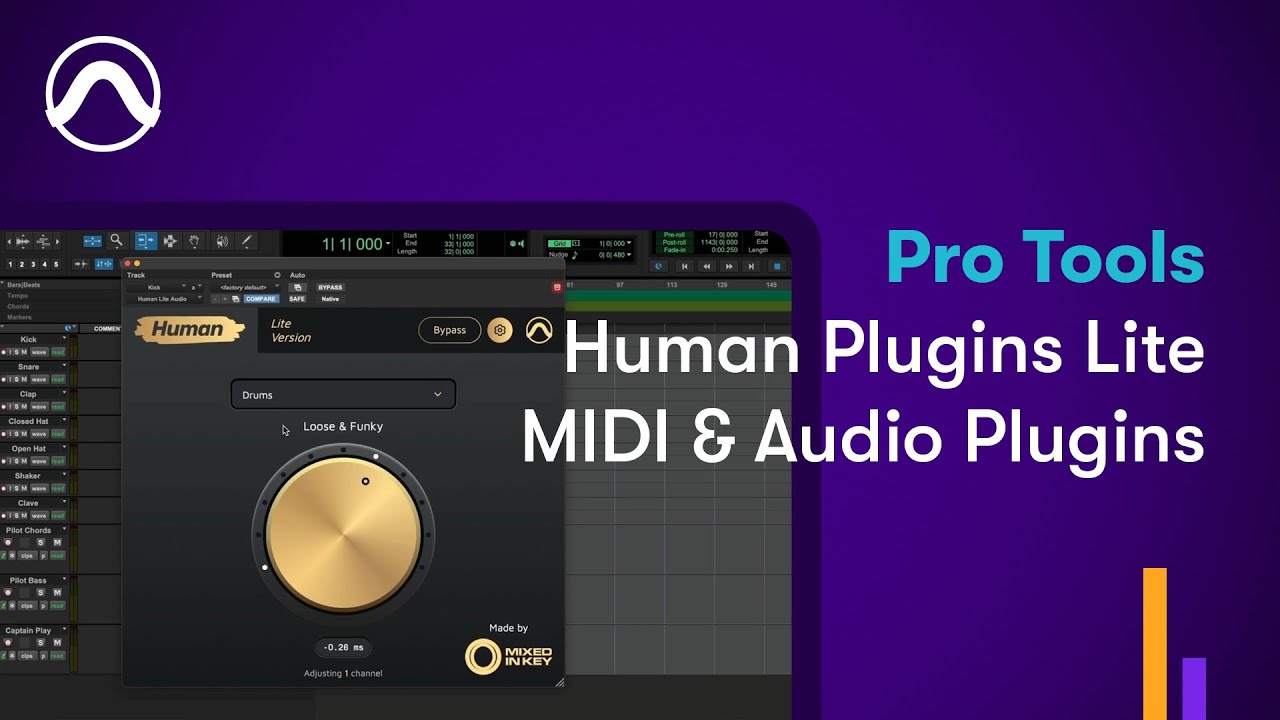 How to Use Mixed In Key Human Lite Plugin in Pro Tools - YouTube