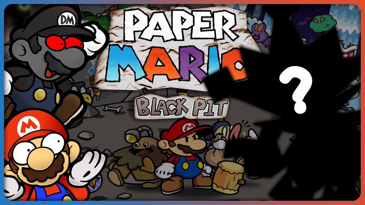 Paper Mario: Black Pit FINALE??? - YouTube