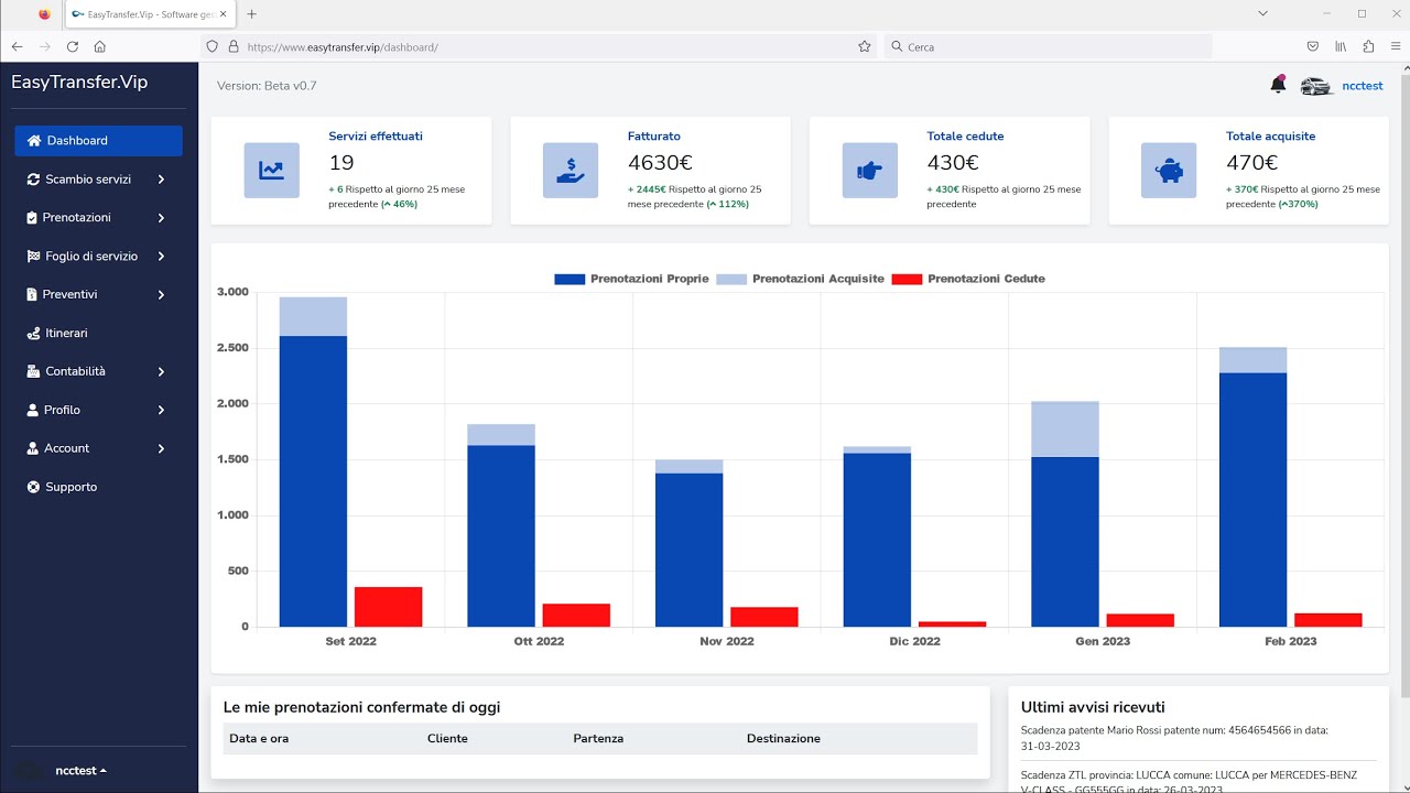 Easytransfer.Vip - Software gestionale NCC - YouTube