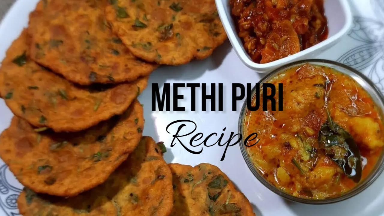 Khasta Methi Puri Recipe | How to make methi puri | Puri Recipe - YouTube
