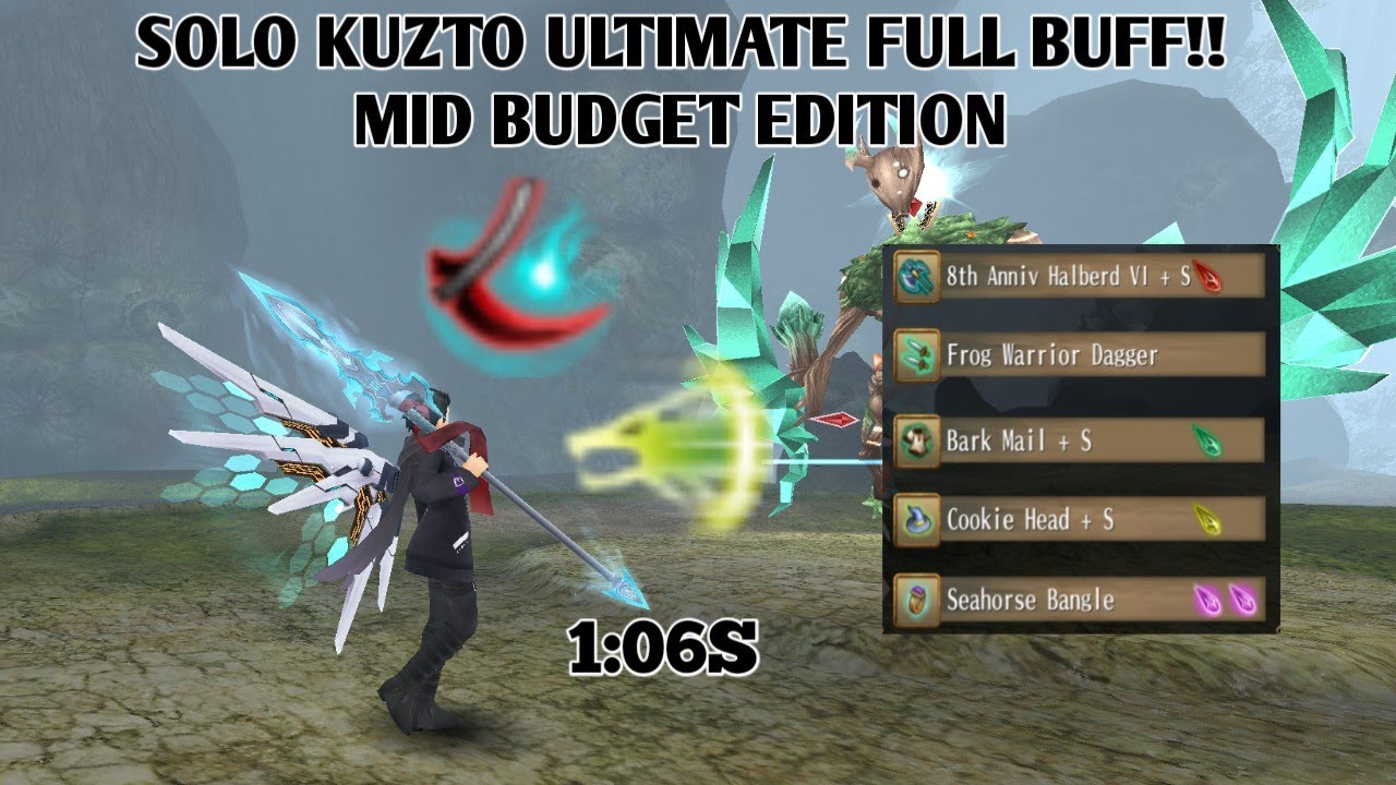 Haberd Solo Kuzto Ultimate Full Buff, Mid Budget Edition Toram Online ...