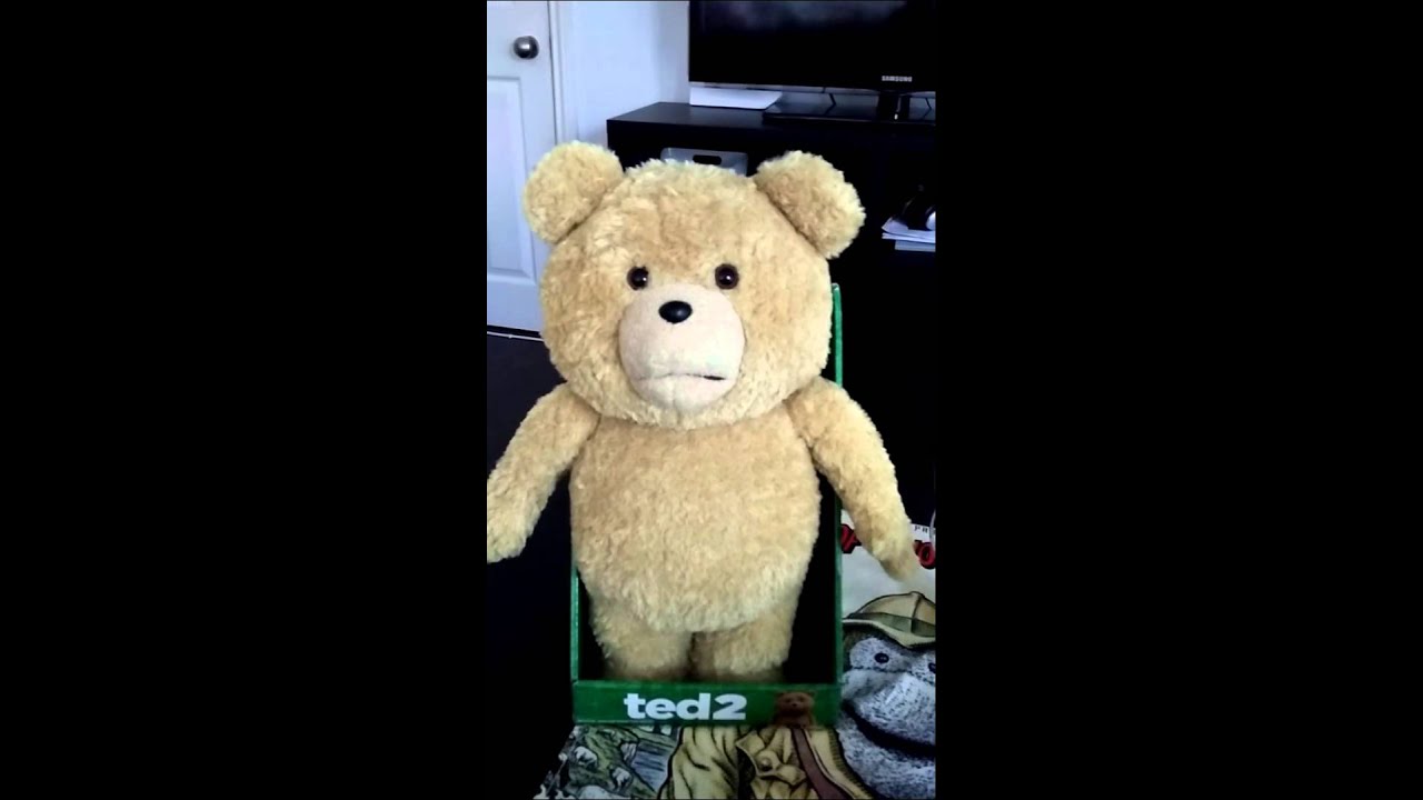 Official TED 2 teddy bear - YouTube