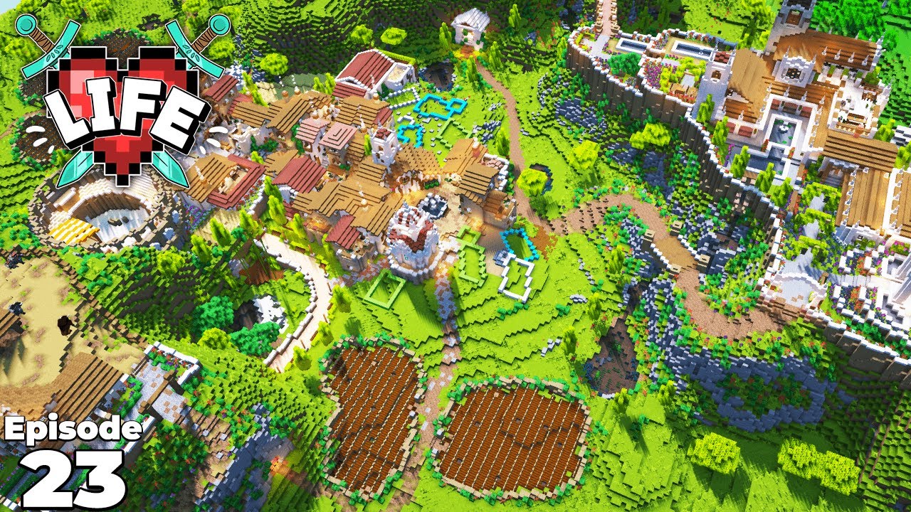 X Life : MY BASE IS INSANE : Ep 23 : Modded Minecraft Survival - YouTube