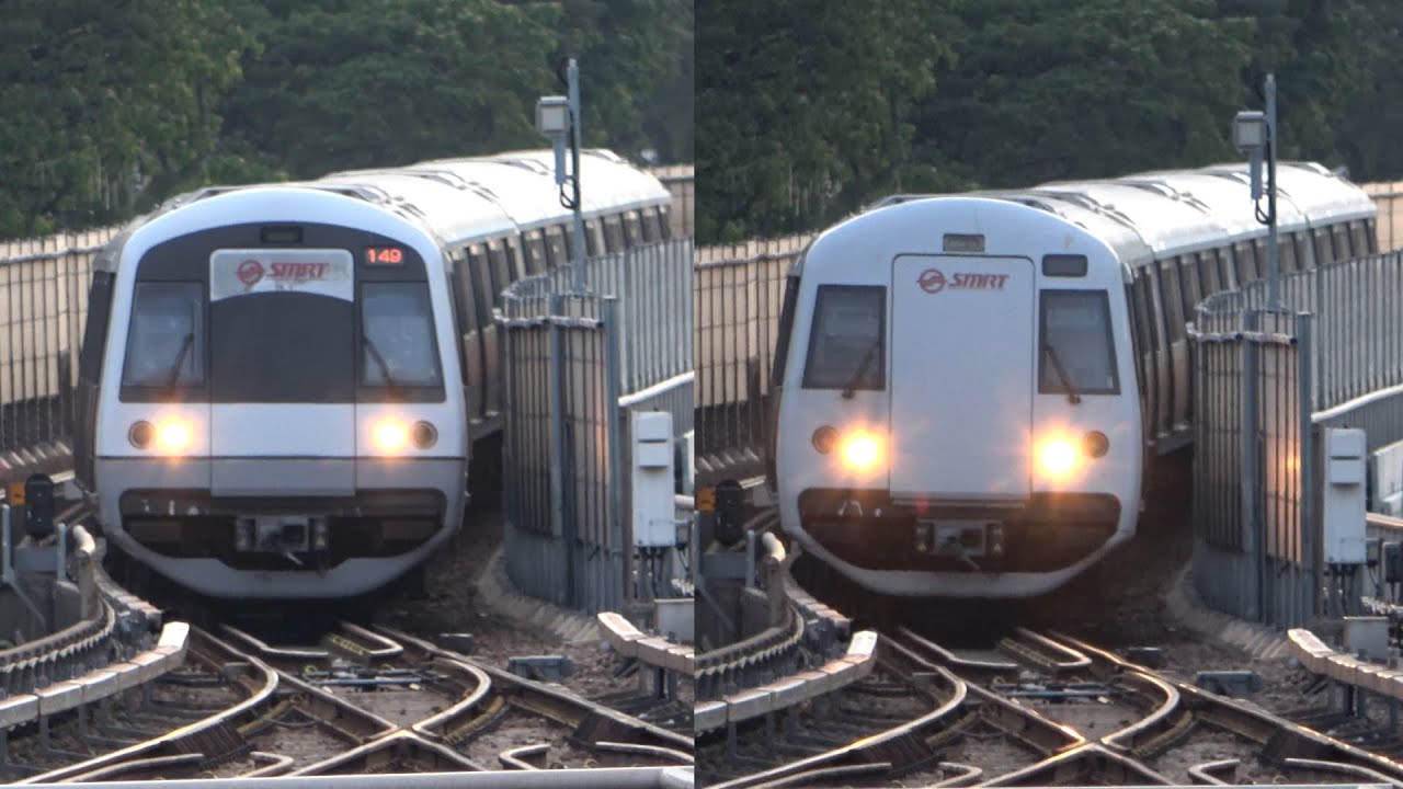 2023/01/27 Singapore MRT: C151 Series & C751 Series at Tanah Merah ...