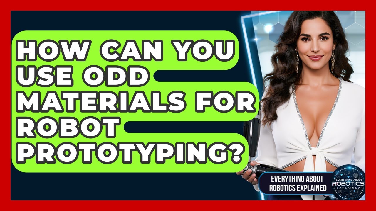 How Can You Use Odd Materials For Robot Prototyping? - Everything About ...