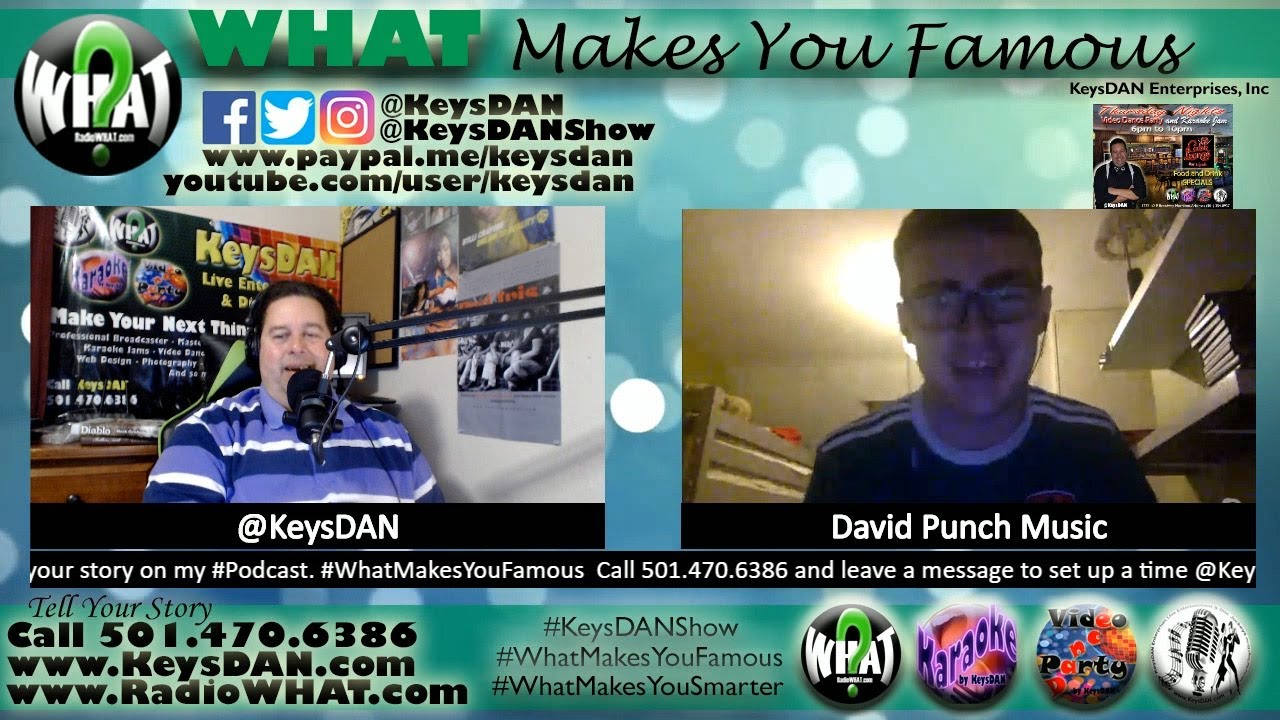 David Punch Singer Songwriter Motivational Speaker #PODCAST # ...