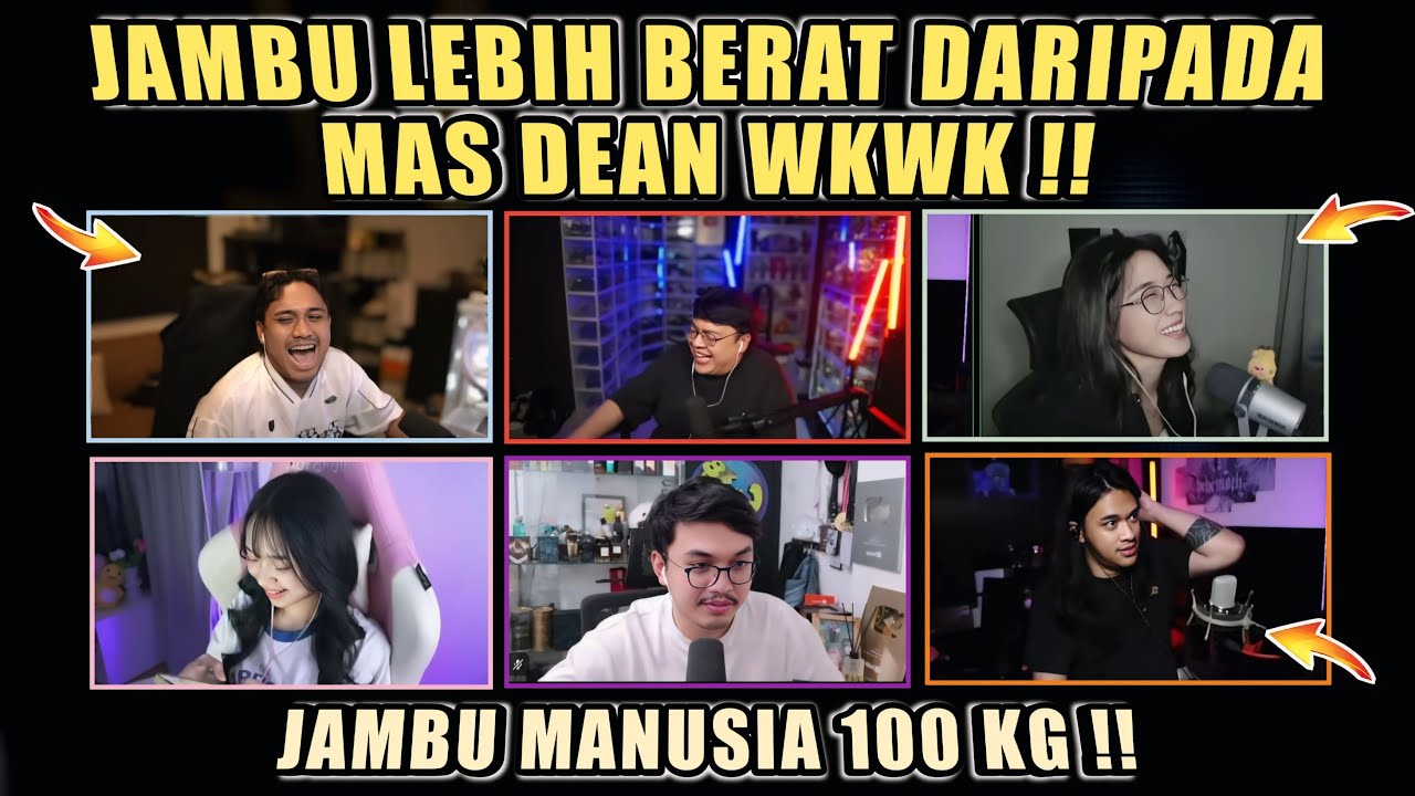 JAMBU Lebih Berat Daripada MAS DEAN WKWK JAMBU Manusia 100 KG DC Bala ...