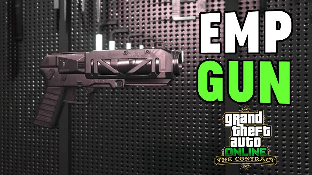 How to Unlock The New EMP Gun (Compact EMP Launcher) in GTA Online The ...