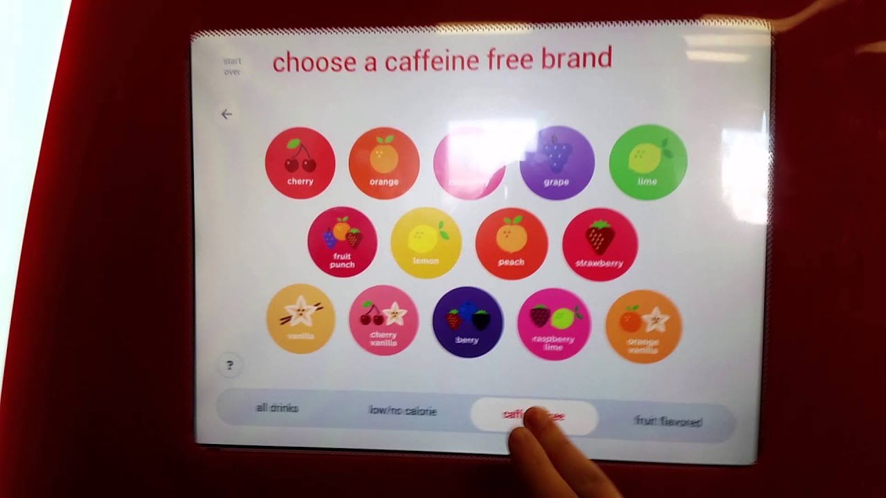 New Coke Freestyle UI - Jan 31 2015 - YouTube