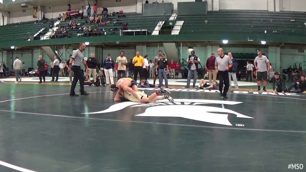 165 f, Chad Welch, Purdue vs Logan Massa, UM - YouTube
