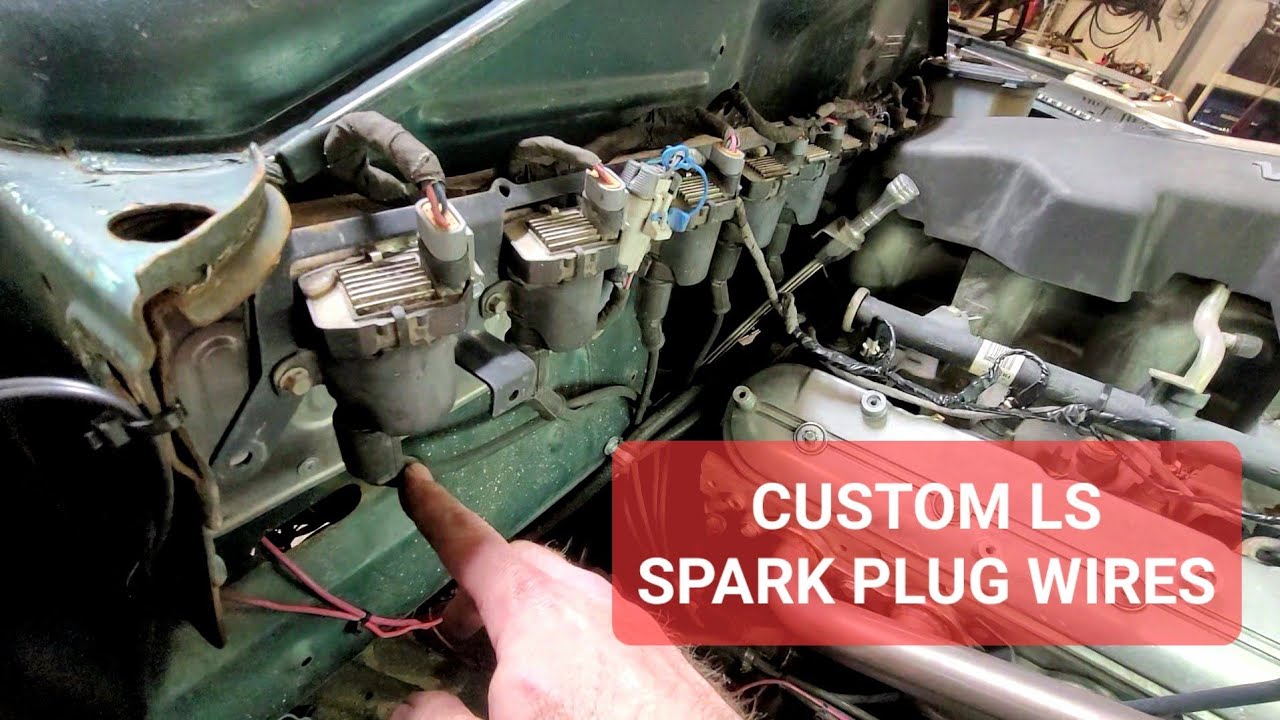 Custom LS spark plug wires.... #howto #ls - YouTube