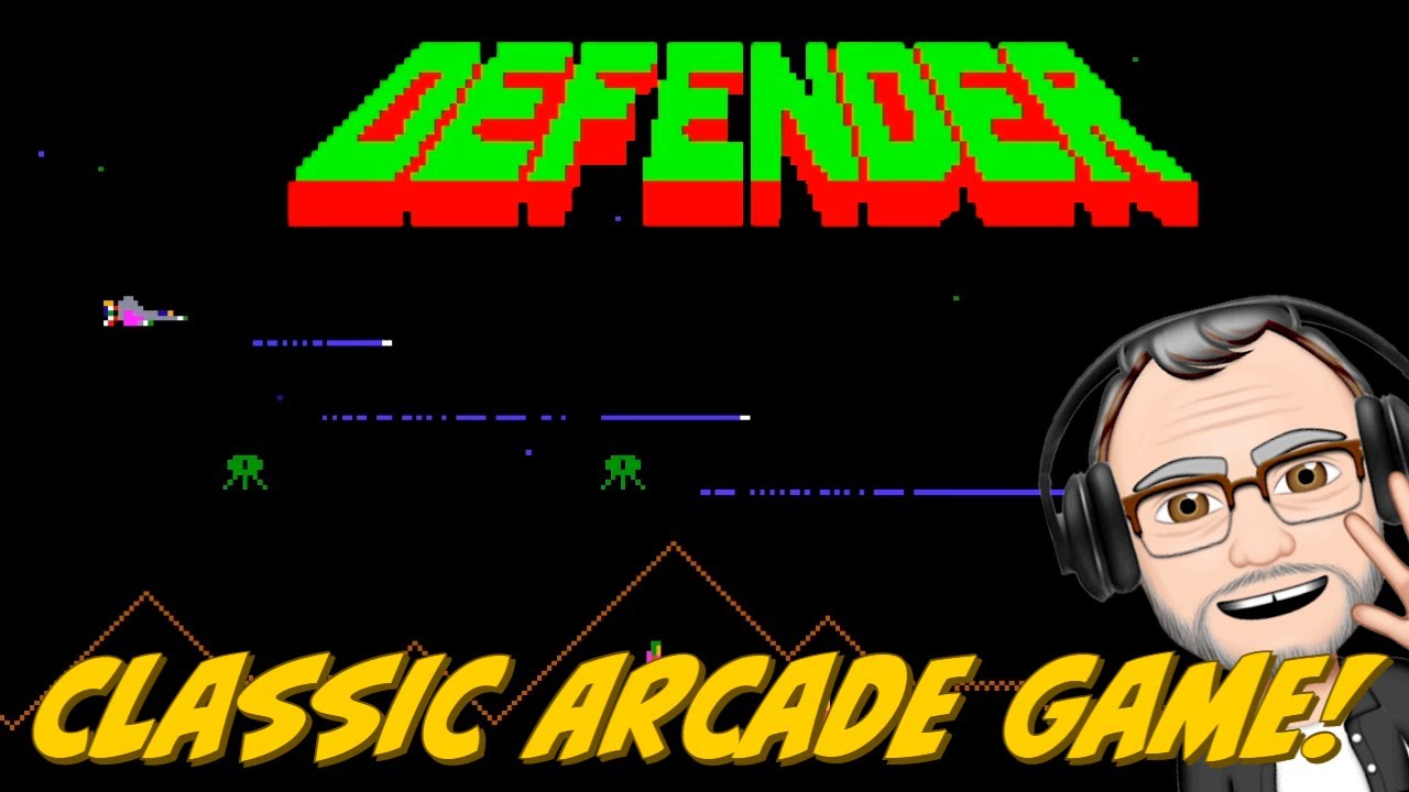 Defender Arcade Game - 1981, Williams Electronics - YouTube