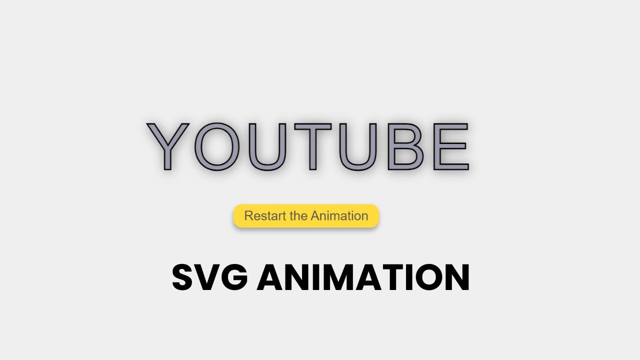 Svg Text Stroke Animation With Css Svg Text Animation Youtube 6142