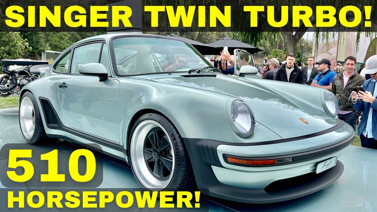 $1 MILLION Twin Turbo SINGER Vehicle Design Turbo Study - AIR COOLED ...
