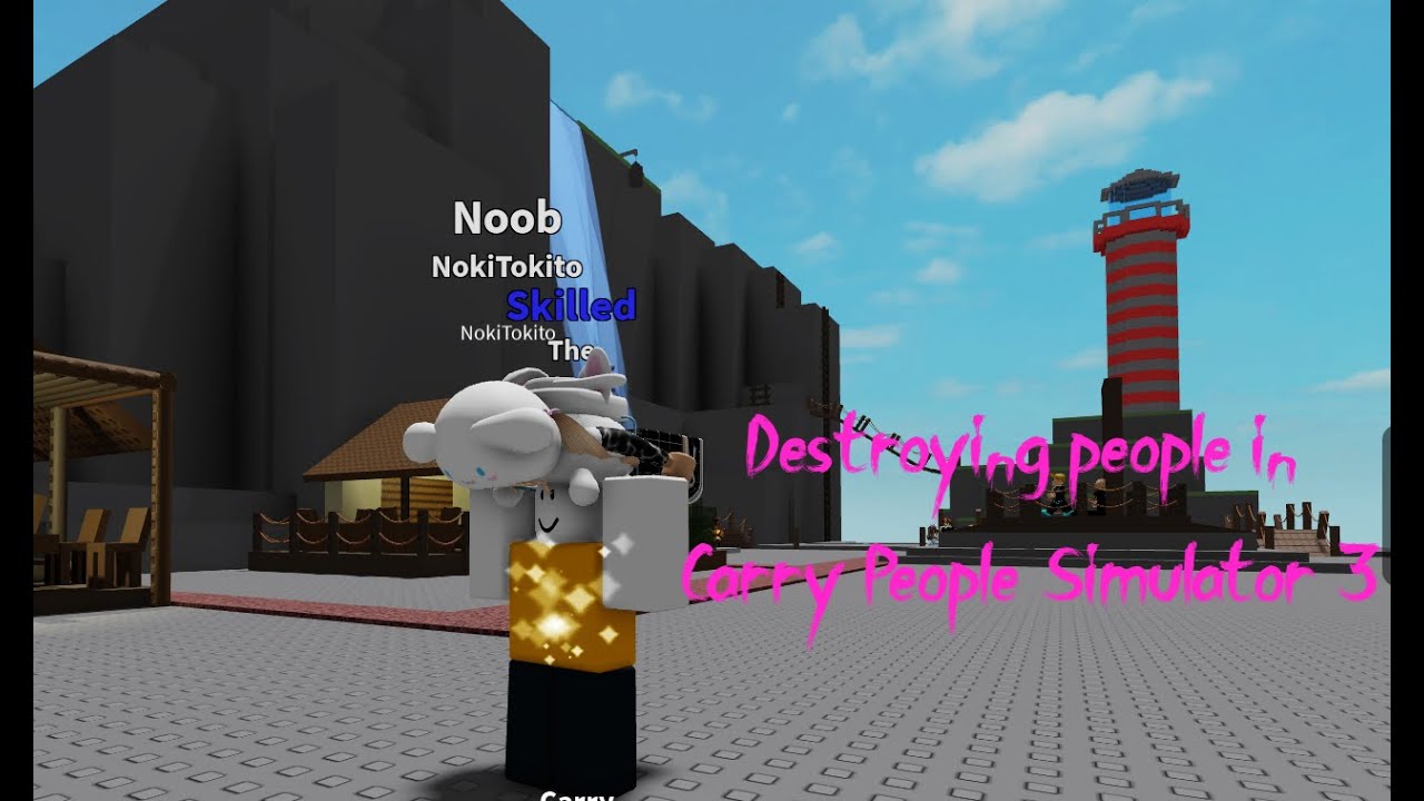 Destroying people in Carry People Simulator 3 - YouTube