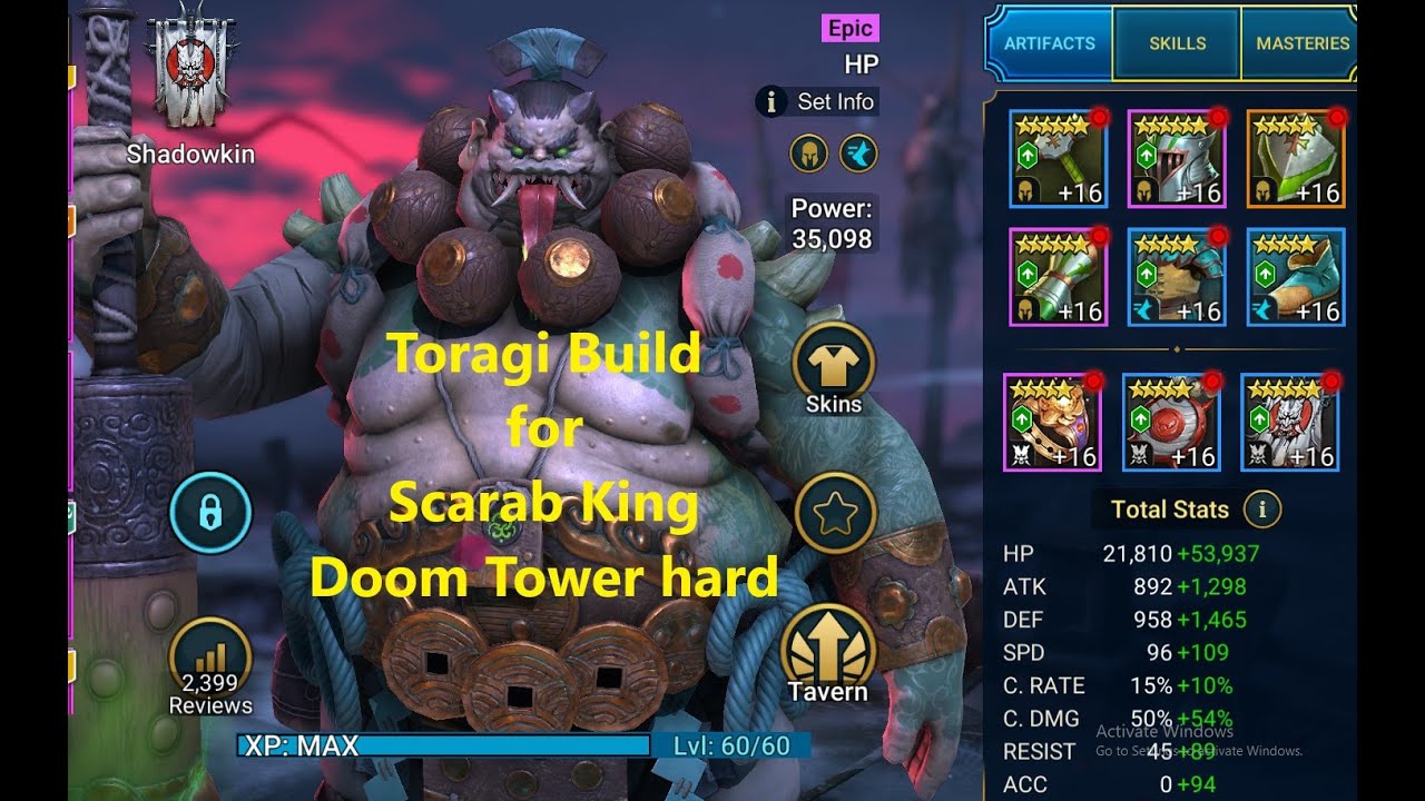 Toragi the Frog Hard Scarab King - YouTube