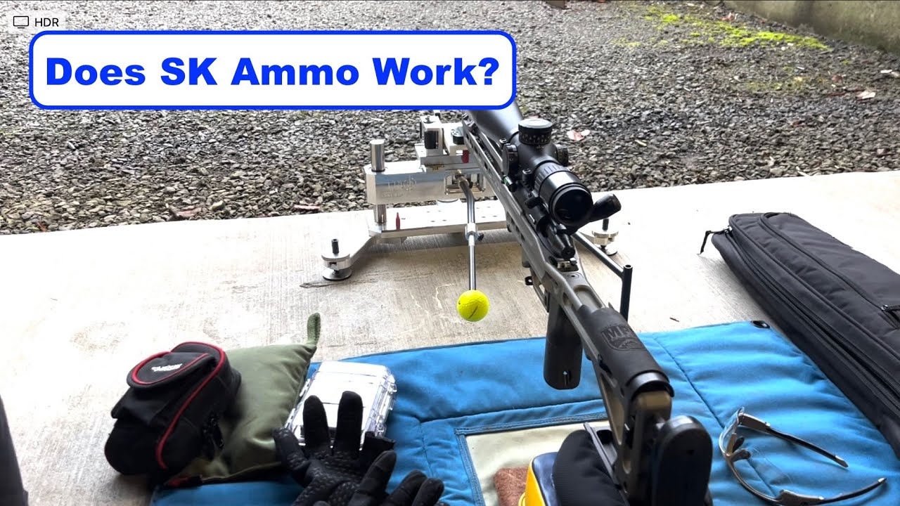 Rimfire 22LR fun club benchrest match with RimX and SK Rifle Match Ammo ...