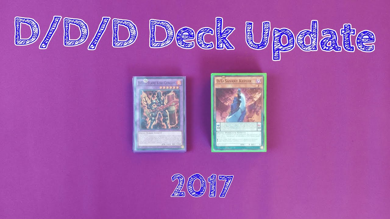 AWESOME D/D/D Deck Update Mai 2017 - YouTube