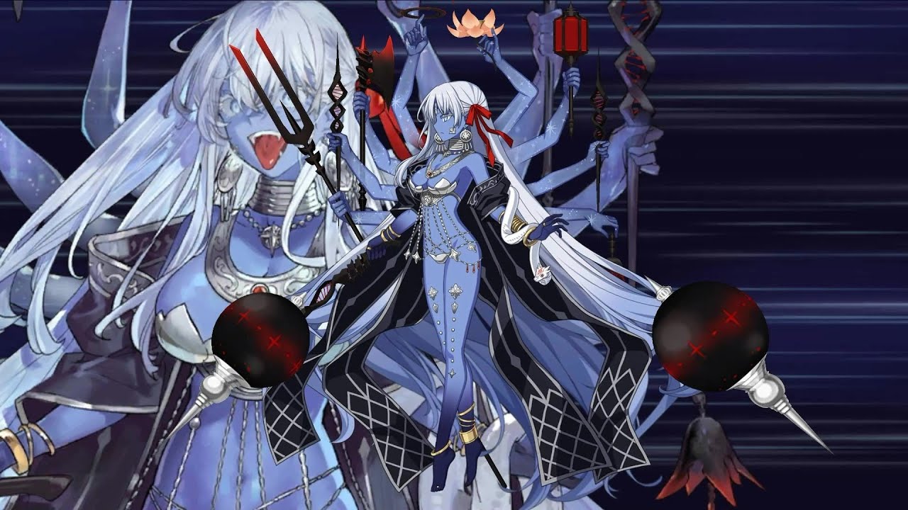 [Fate/Grand Order 60FPS 4K] 5* Durga Animation+Skill+NP Demonstration ...