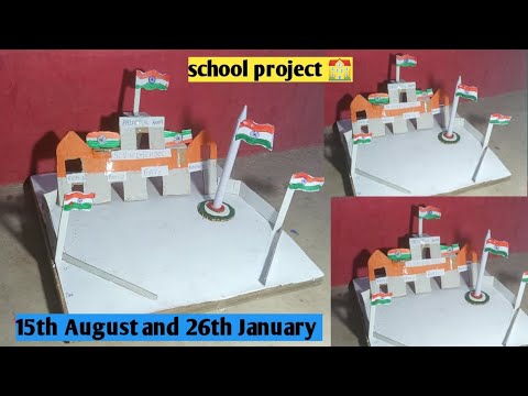 26th January school project 🏫# schoolproject#republicday # ...