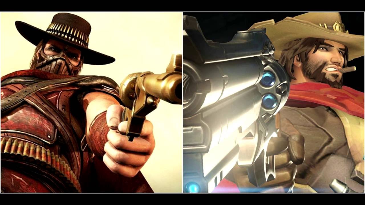 Jesse McCree vs. Erron Black - MK x OW (The Duel) - YouTube