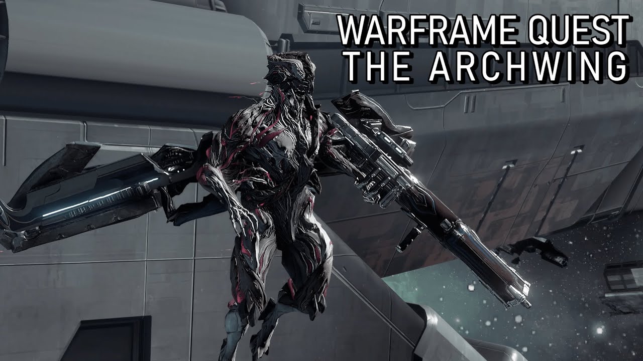 "I Can Fly in Space" The Archwing Quest WARFRAME 4K - YouTube