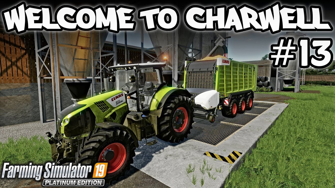 WELCOME TO CHARWELL! ADDING A NEW SILO TO THE COW FARM! | FARMING ...