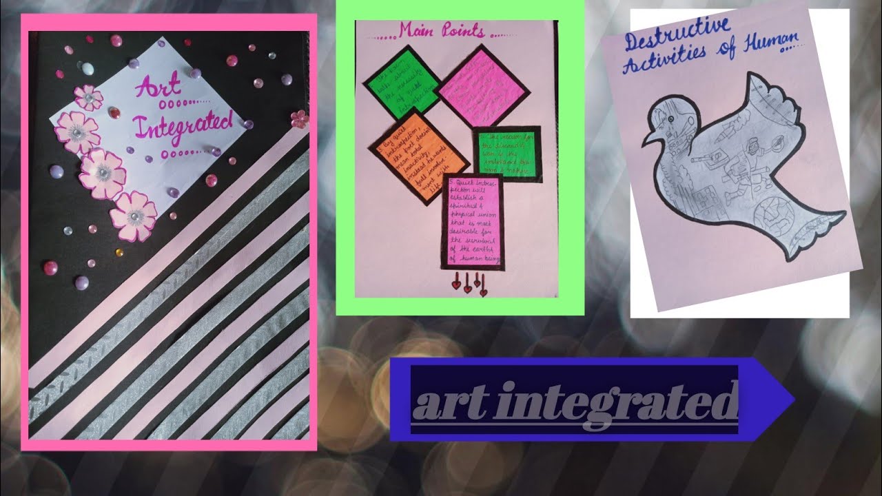 Class 12 English project on poem " keeping quiet" Art Integrated - YouTube