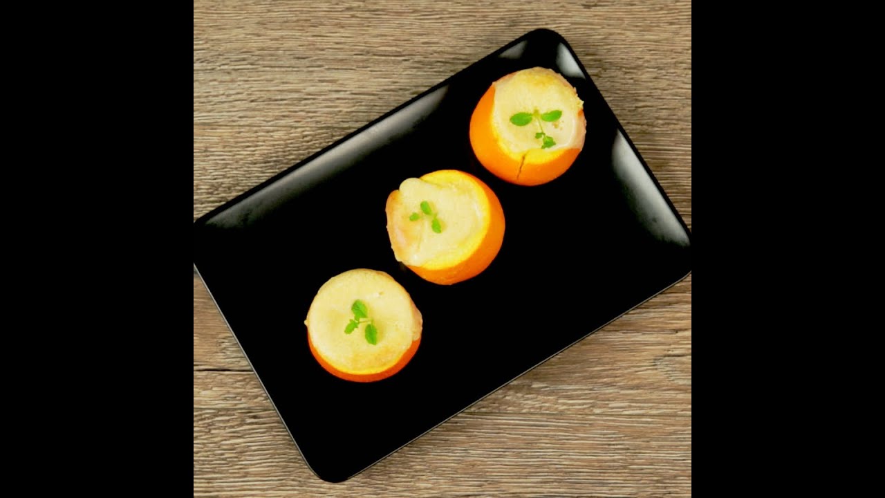 Meringue Filled Orange - YouTube