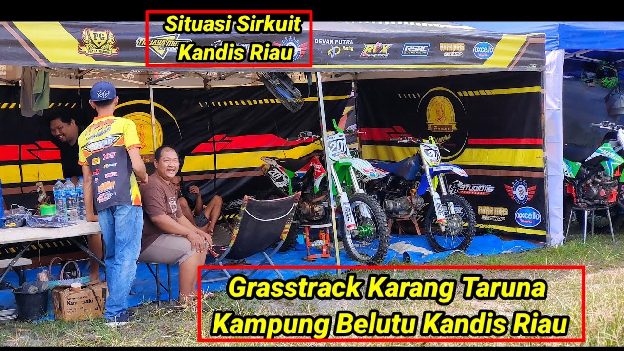 Aldo Bilkis Kuatir Nggak Jadi Balap ‼️Situasi Sirkuit Desa Belutu ...